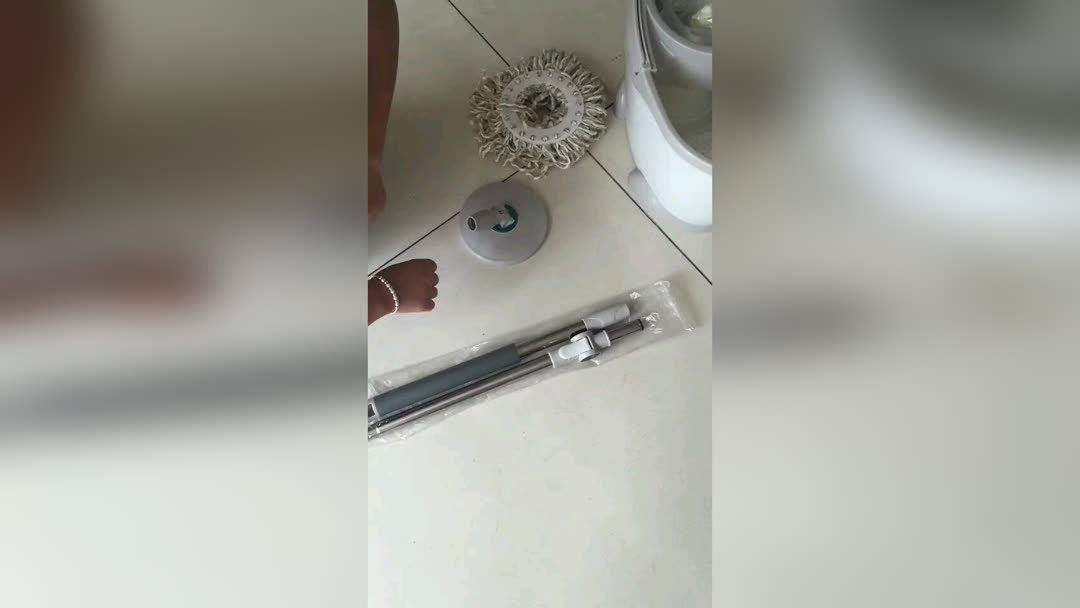 一般旋转拖把安装视频