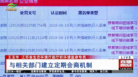 失信惩戒倒逼诚信经营 江苏进一步完善社会信用体系丨直播.