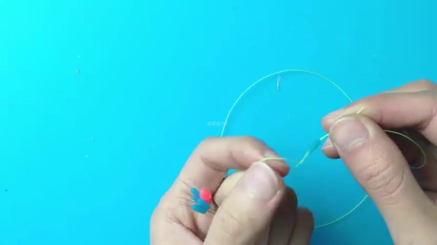 主线连接竿稍不伤线,拉力最大的无结主线绑法,你也这样做的吗?