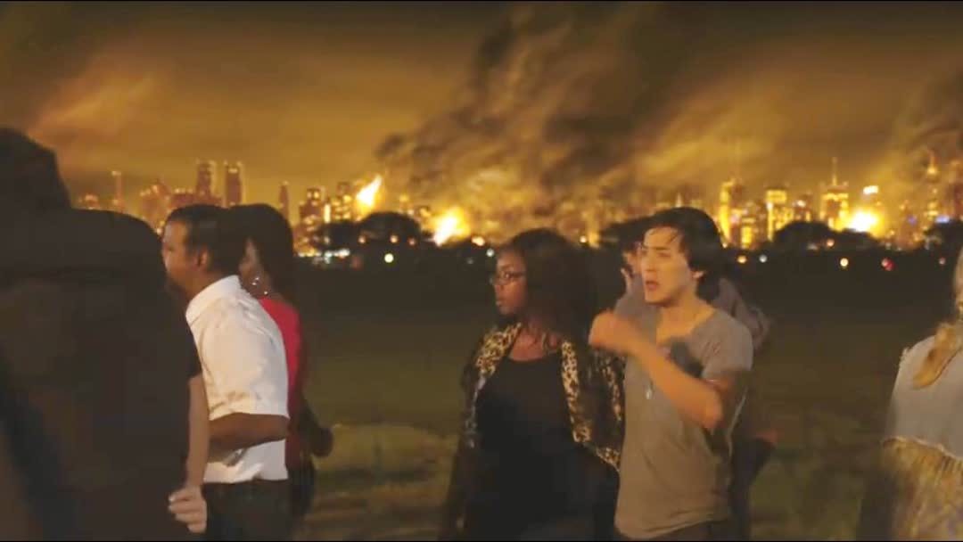 超震撼的科幻电影 世界迎来末日 无数人凭空消失 场面壮观 过瘾