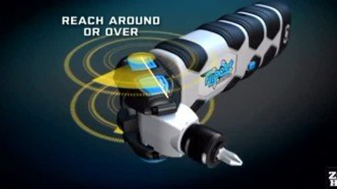 国外先进的螺丝刀,可自由弯曲夹缝中也能使用