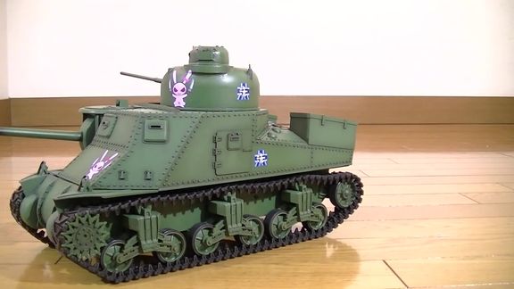 仿真模型,众多坦克中,感觉M3Lee,最有特点!
