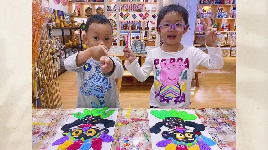 #抖音小助手 #抖音热门 #创意美术 #爱画画的孩子