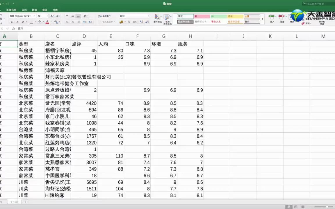 3.43 用EXCEL进行数据分析(2)