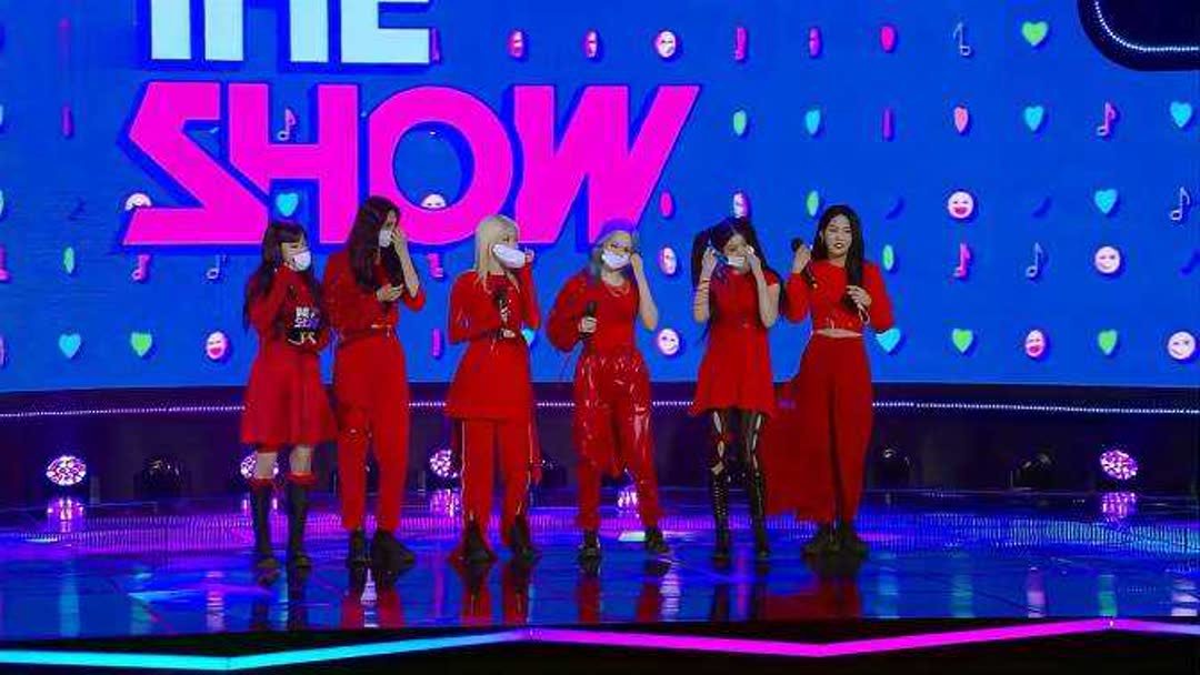 EVERGLOW新歌《FIRST》THESHOW打歌舞台 一位安可直拍