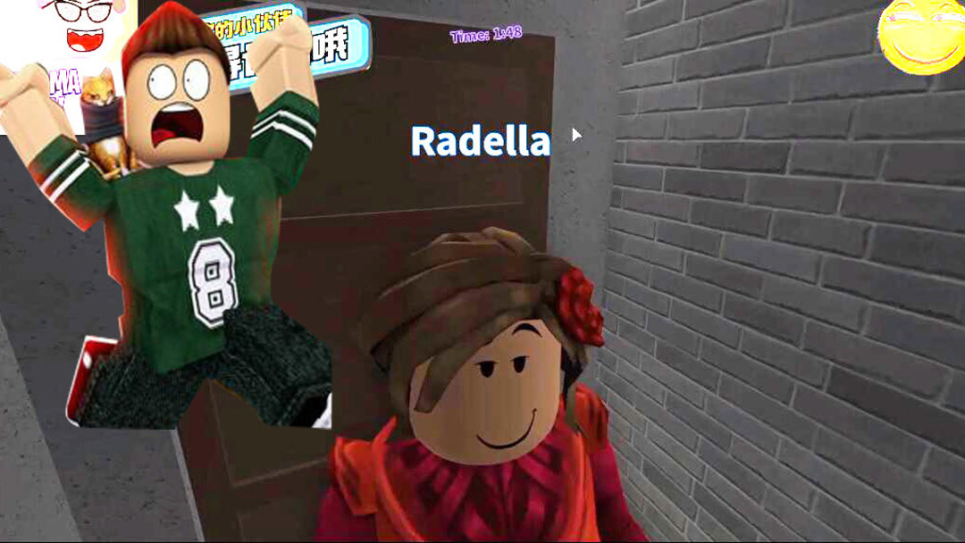 Roblox狼人杀模拟器 被狼人堵在屋子里了 乐高游戏