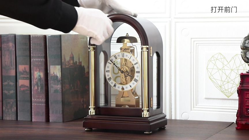 德国߇�߇�进口机械机芯座钟#网红时钟