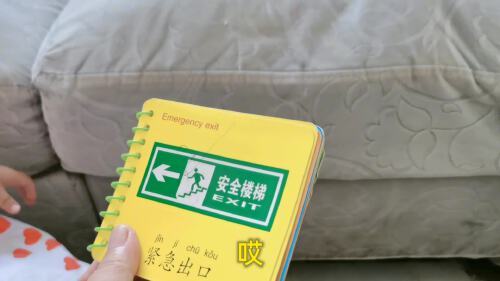 2岁萌娃认识标志,究竟把“禁止通行”认成了什么?把妈妈笑晕了