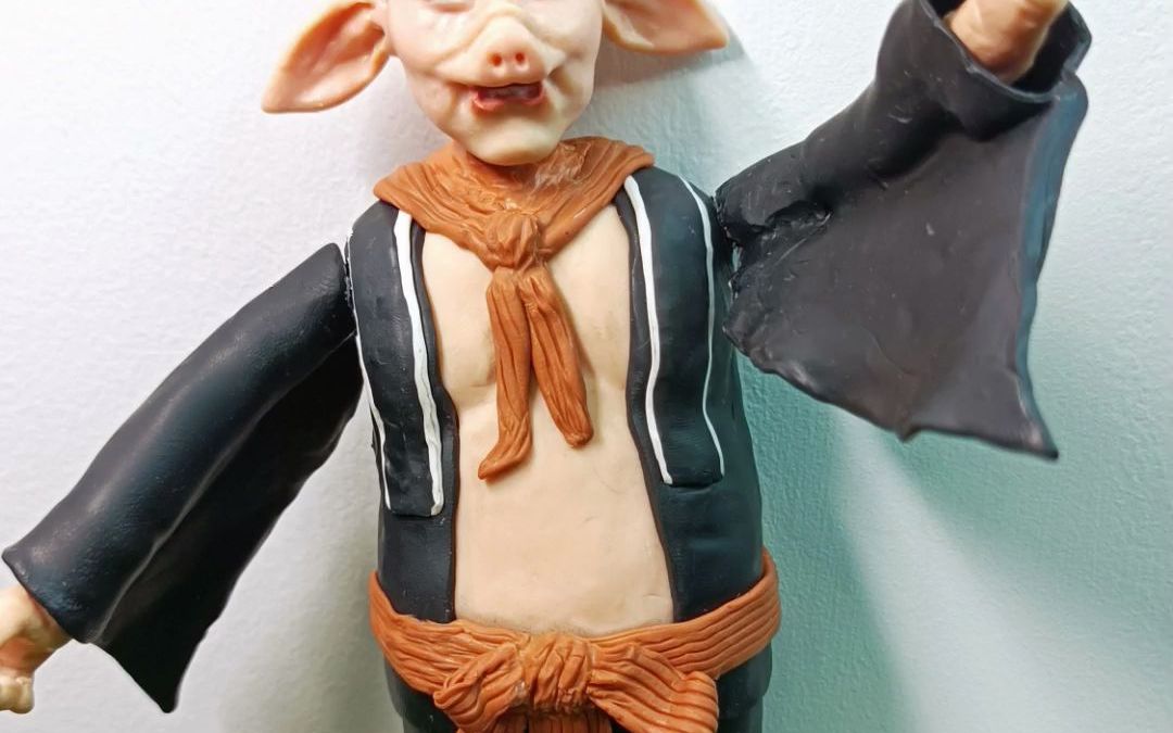 自制猪八戒手办定格动画