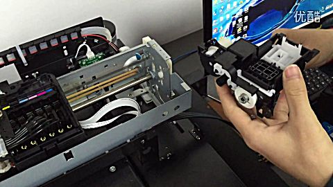 深圳东申艺术A4UV打印机《如何拆装吸墨泵》