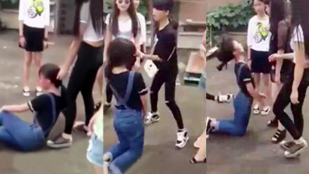 5名女生只因心情不好,抓女同学殴打辱骂长达3小时,社会纪录片