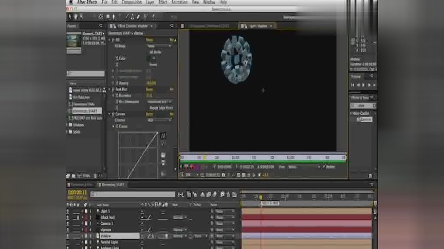 After Effects教程第82讲:ELEMENT3D插件(四十三)使用初级脚本