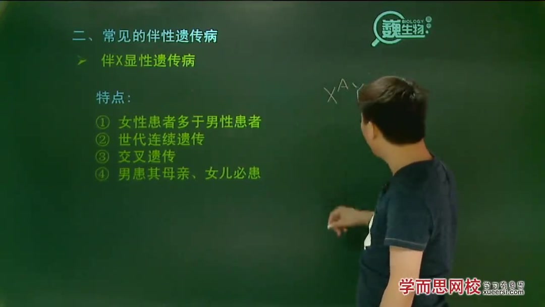 第08讲:伴性遗传进阶②