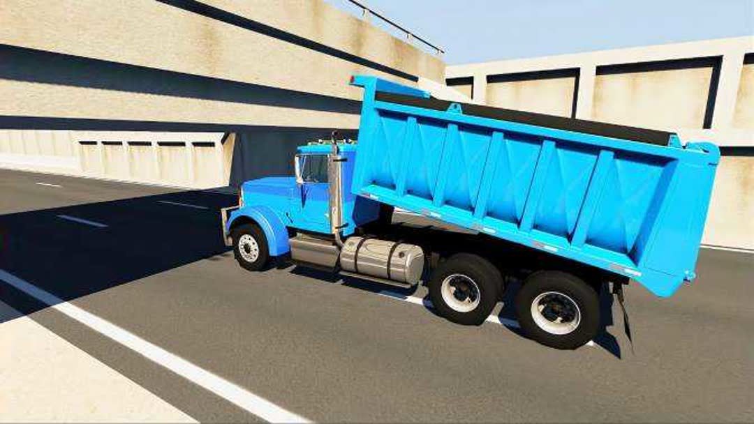 开车不看路,老司机开货车以180km/h冲向限高桥梁,车祸模拟器72