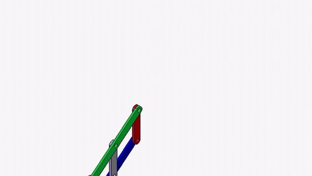 CATIA教程DMU视频案例大全13 平行四杆机构增加虚约束