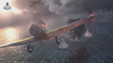 战舰世界公测登陆界面动画