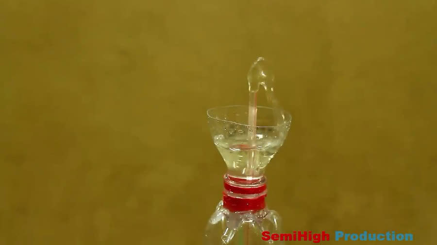 涨姿势了!原来喷泉的原理是这样的,自己在家也能做