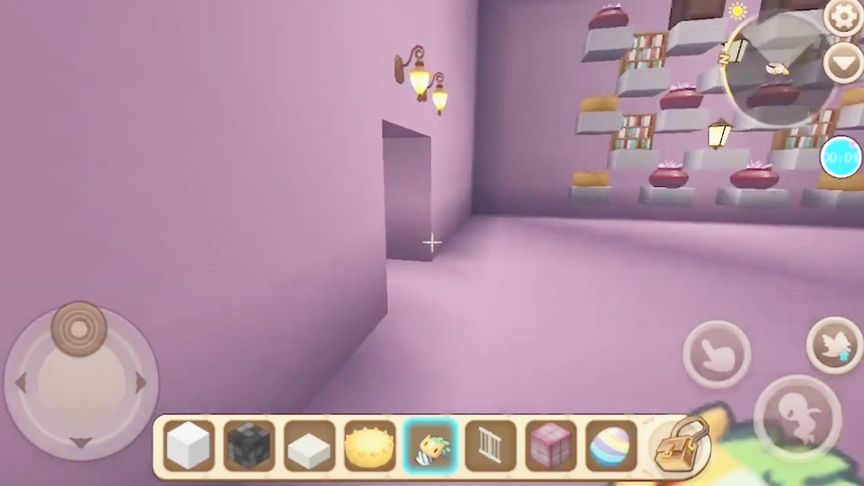 迷你世界:带你们参观下另一座粉色城堡!女王的象征哦