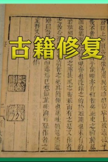 古籍修复 #非遗 #传统技艺 #文物修复