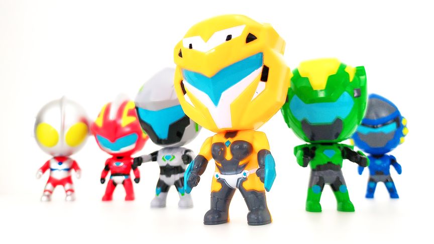 超可爱卡通奥特曼定格动画!