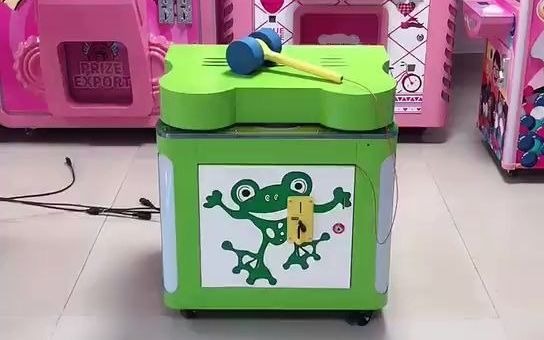 五金青蛙打地鼠游戏机 室内儿童乐园敲击投币拍拍乐厂家