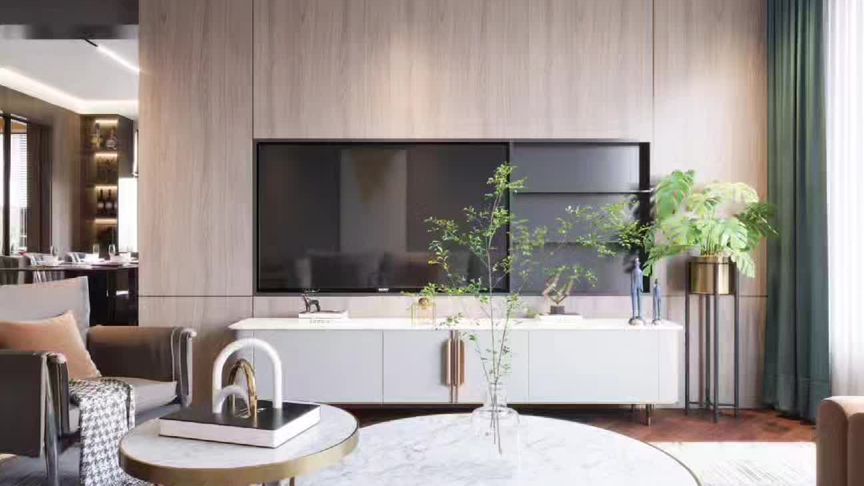 方案篇-现代简约#海尔国际广场 #精装房改造 #全案设计