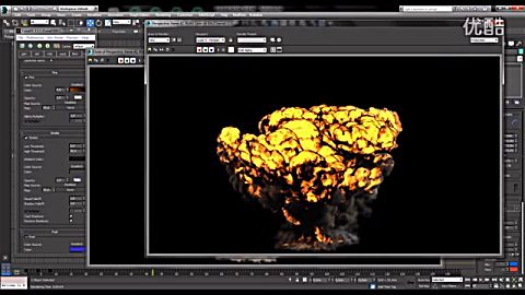 【3dsMax特效】运用fumefx插件结合AE制作爆炸效果