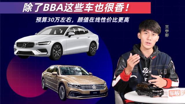 预算30万左右,颜值在线性价比更高,除了BBA这些车也很香!