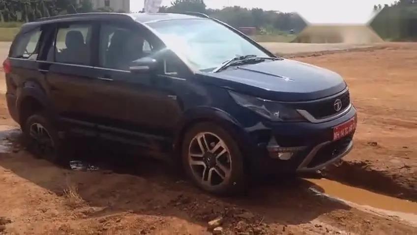 印度塔塔汽车越野性能测试,开挂民族果然不一般