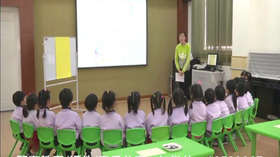新课幼儿园公开课大班社会《好朋友的信》课堂实录视频