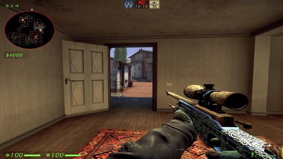#csgo 这个动作一出就知道是 #cf 的狙击手了 #csgo日常
