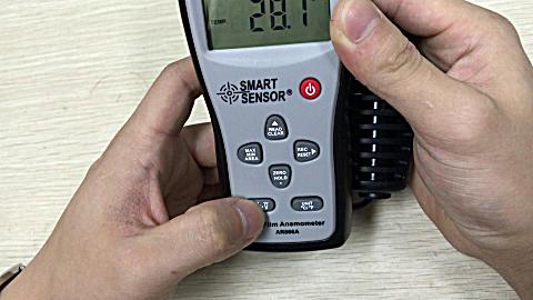 希玛热线式风速计AR866A操作视频