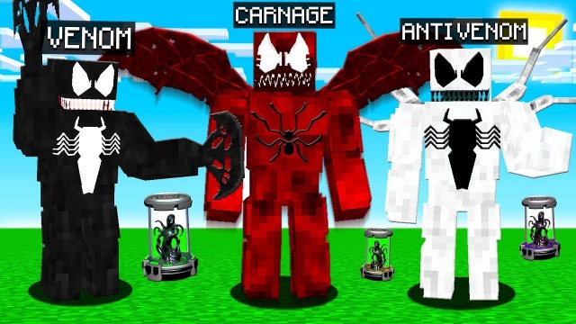 我的世界:变身3种不种颜色毒液,这是什么操作?