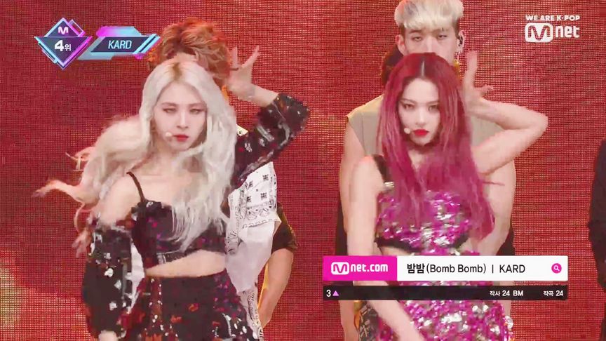 KARD -《Bomb Bomb》190411 音乐倒计时