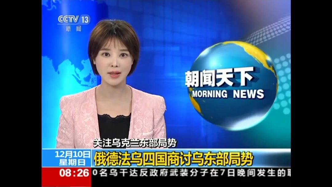 俄德法乌四国闭门会谈 商讨乌克兰东部局势