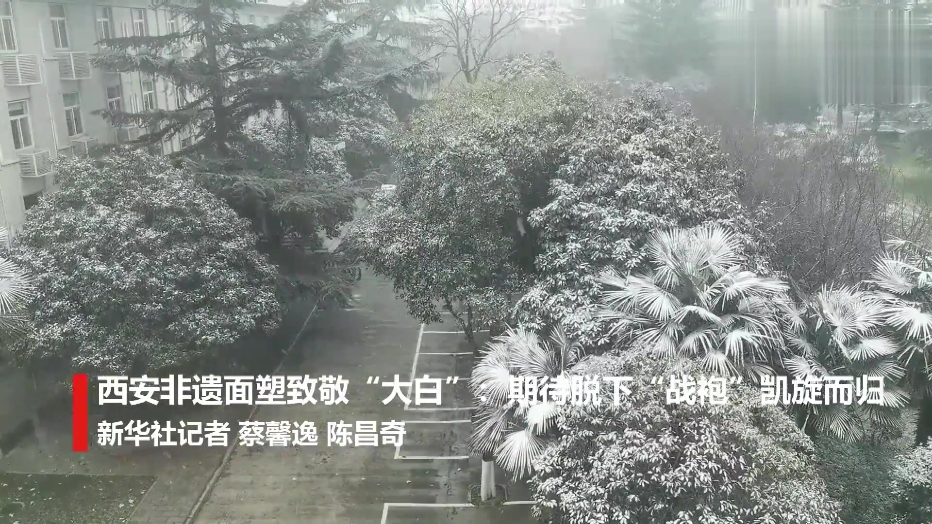 西安非遗面塑致敬“大白”:期待你们脱下“战袍”凯旋而归