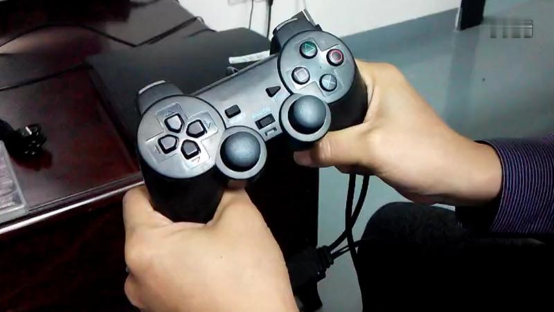 PS2 PS3 PC 3in1手柄连接使用视频