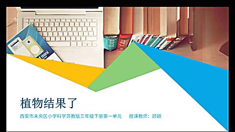 三下科学《植物结果了》