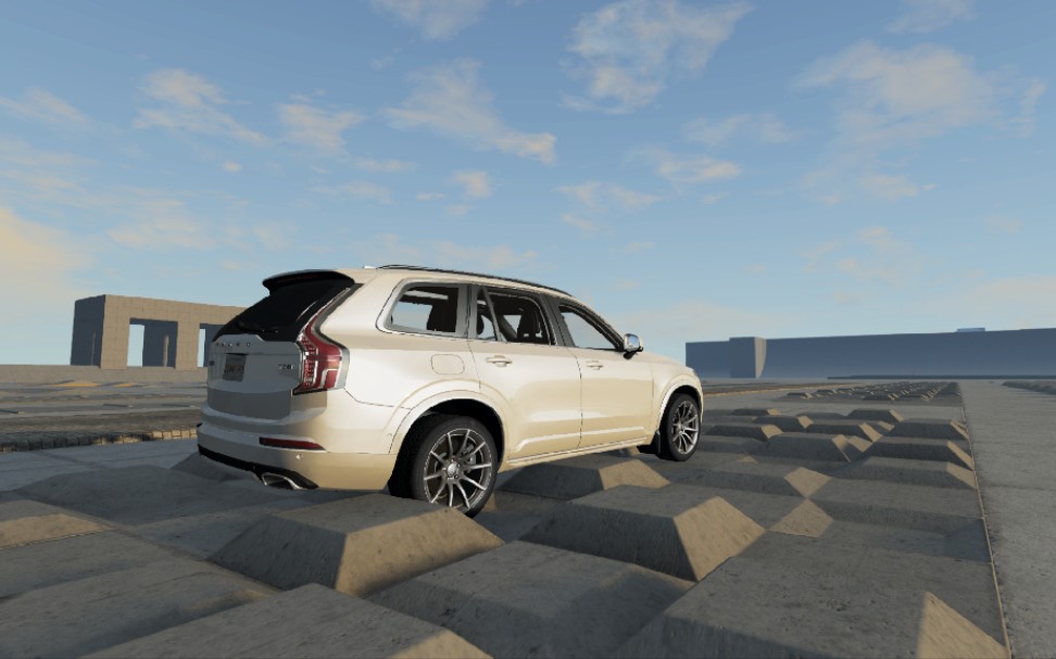 《悬挂测试》车祸模拟器 沃尔沃XC90 2016款