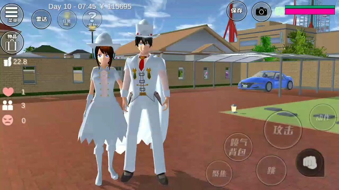 小圣解说樱花校园模拟器99/100的人不知道这里有钱!