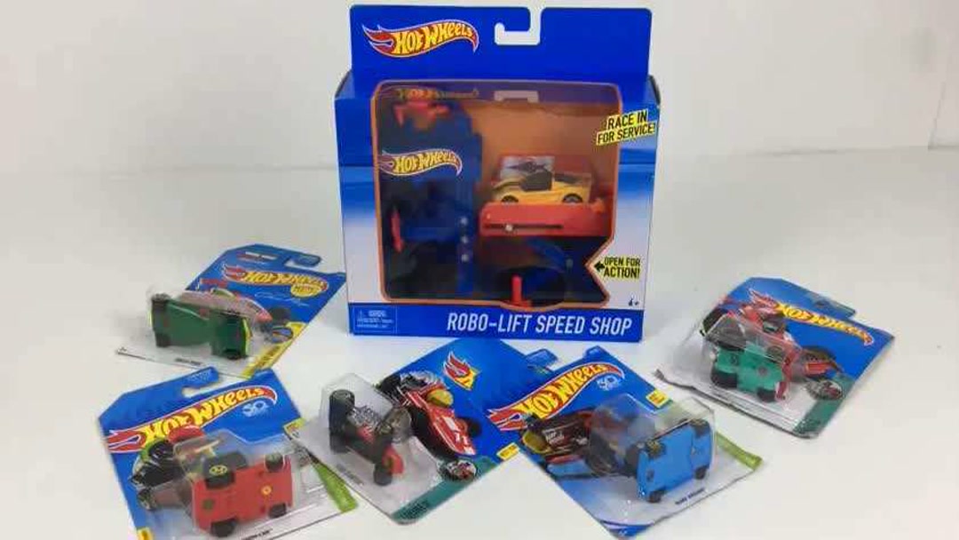 赛车模型汽车维修改装基地玩具套装