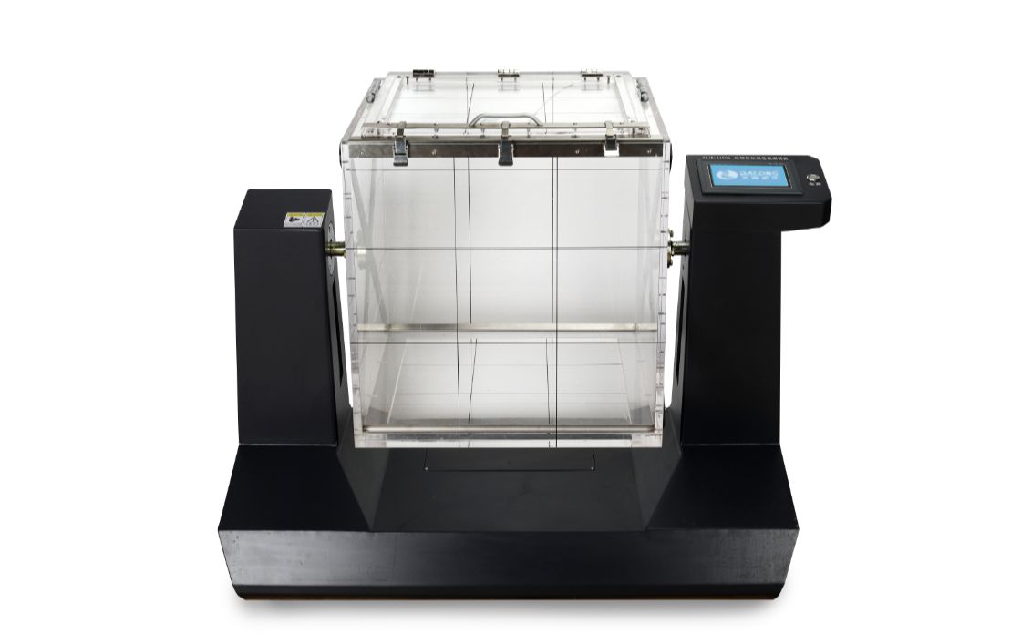 大荣纺仪YG(B)819DG织物防钻绒性能测试仪操作演示