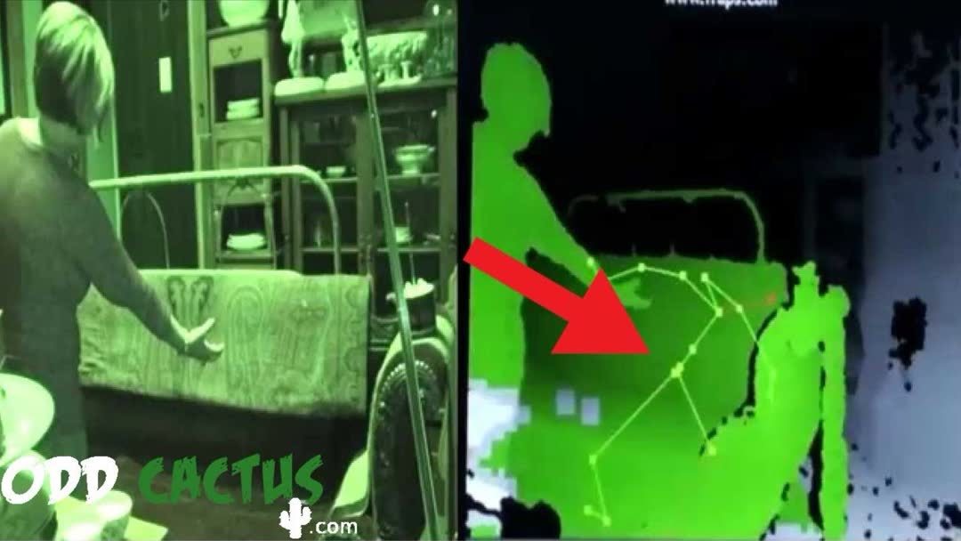 五个XBOX Kinect捕捉到的灵异画面!