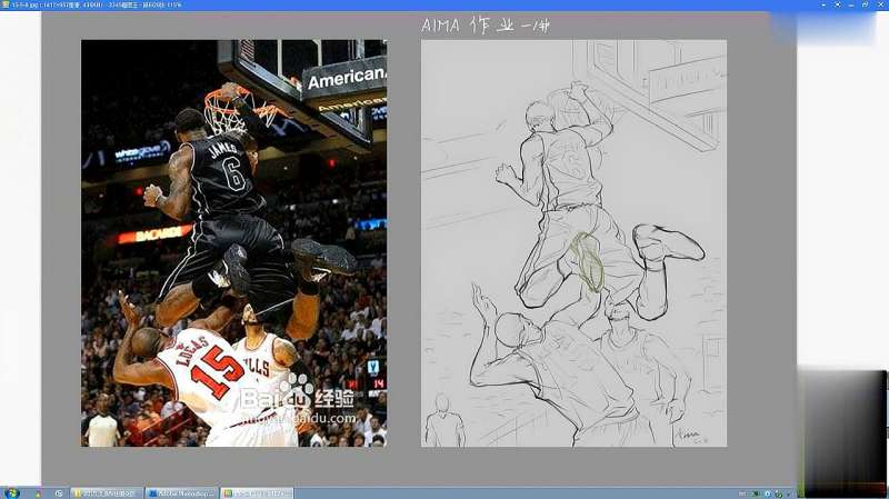 SAI绘画教程,大神讲解初学者角色速写创作,看完是不是会了!