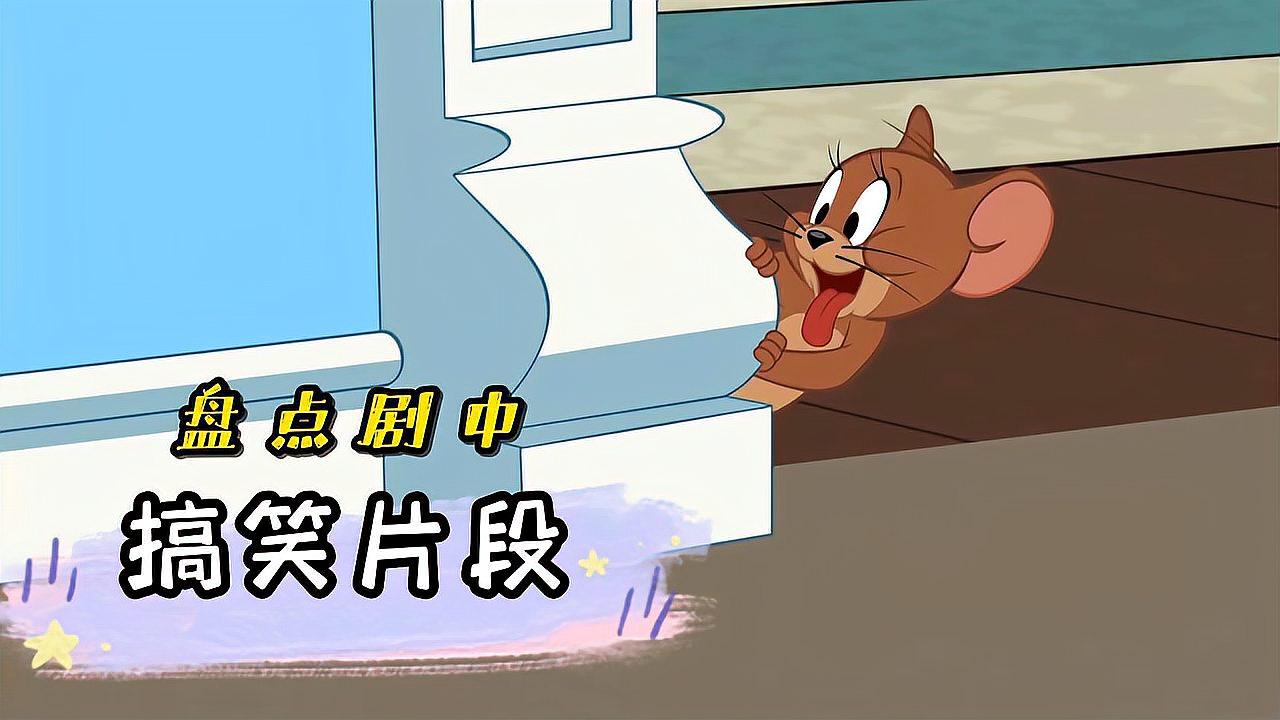 猫和老鼠:盘点搞笑片段,美女狗和汤姆分享食物,画面太温馨