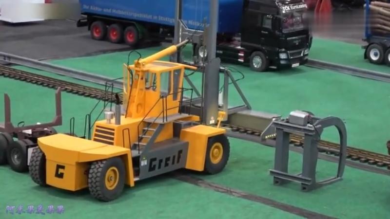 「RC遥控模型」几款怪异的工程车模型,有人知道是什么型号吗