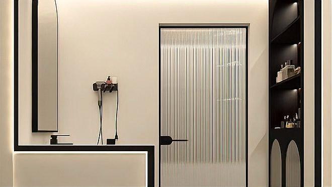 八款流行的卫生间干湿分离设计,极简又高级