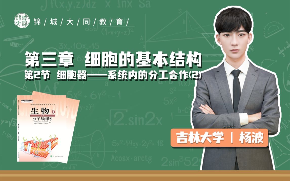 高中生物必修一 P15细胞器——系统内的分工合作(2)
