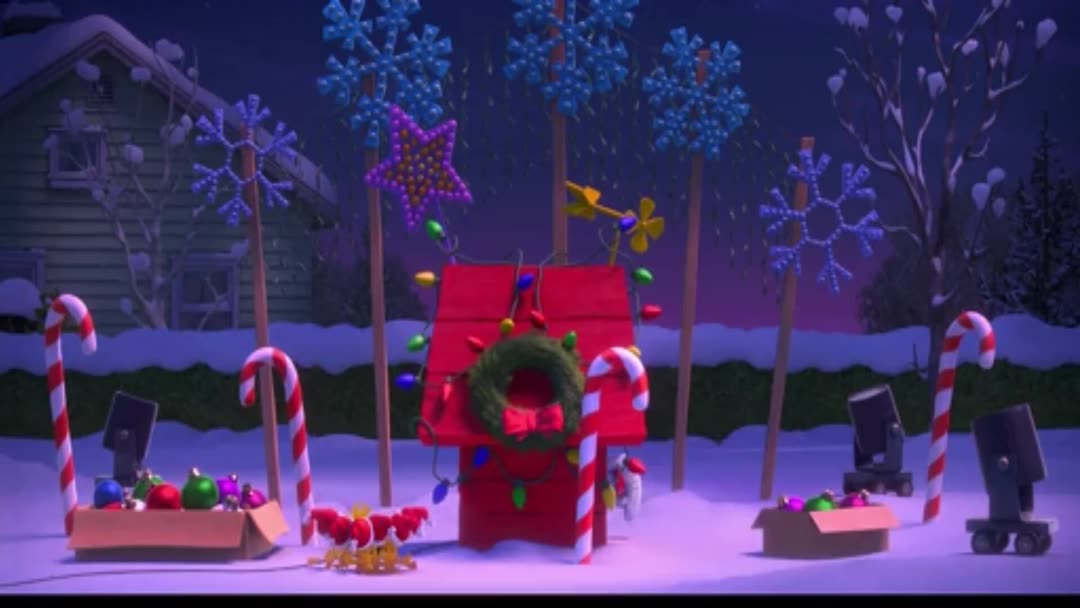 史努比:花生漫画大电影3D动画搞怪飞天圣诞特别版预告_