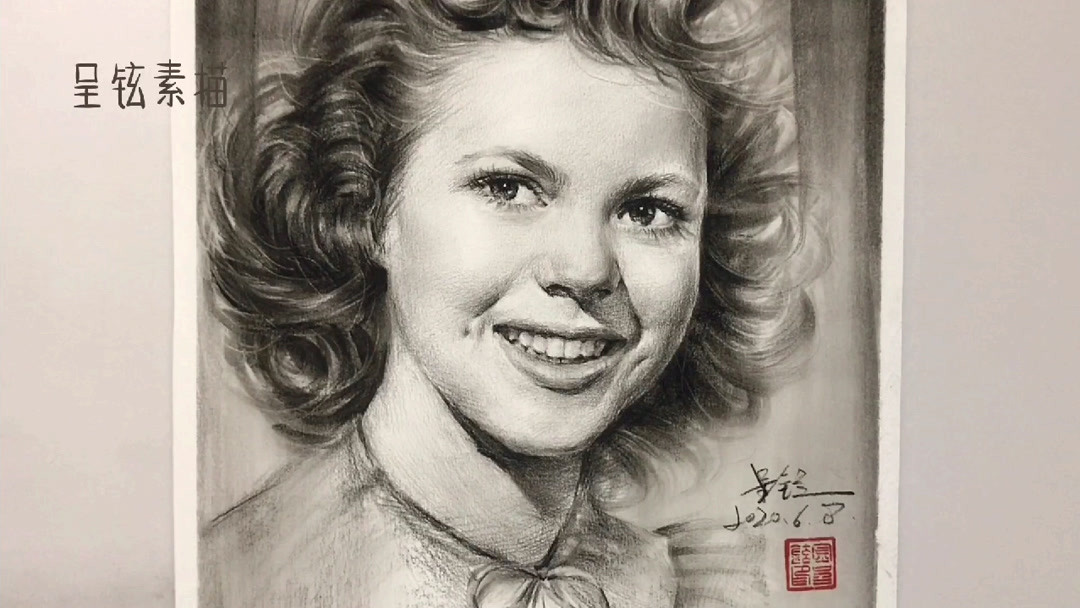 人物素描!简单又平凡的绘画日常